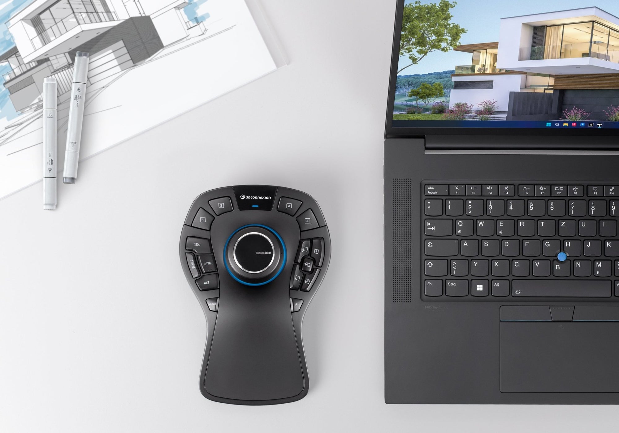 3D Mouse Canada: 3Dconnexion SpaceMouse Pro Wireless BT 3D Mouse ...